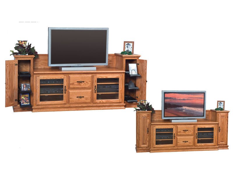 Heritage TV Stand with Towers - Product Data
